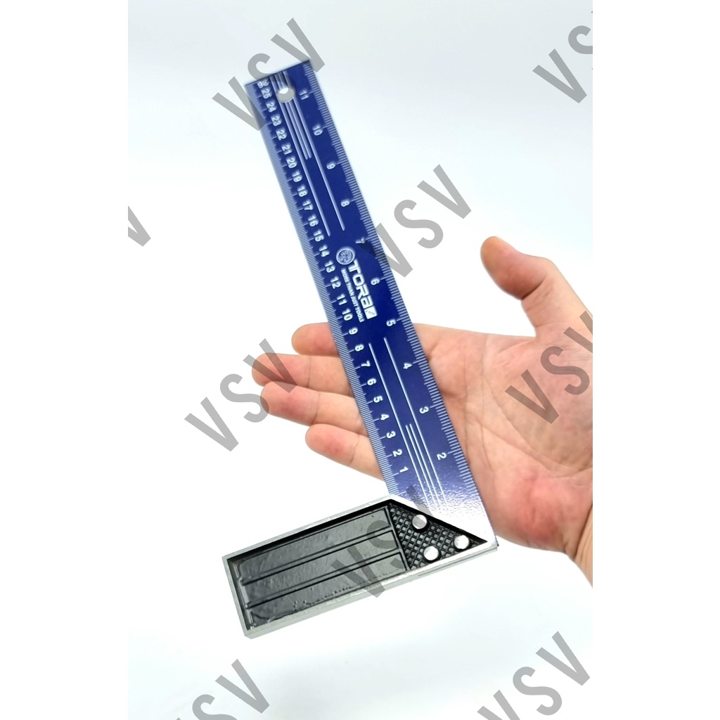 Jual Siku tukang 12" / Carpenter square / Penggaris siku 30cm TORA | Shopee Indonesia