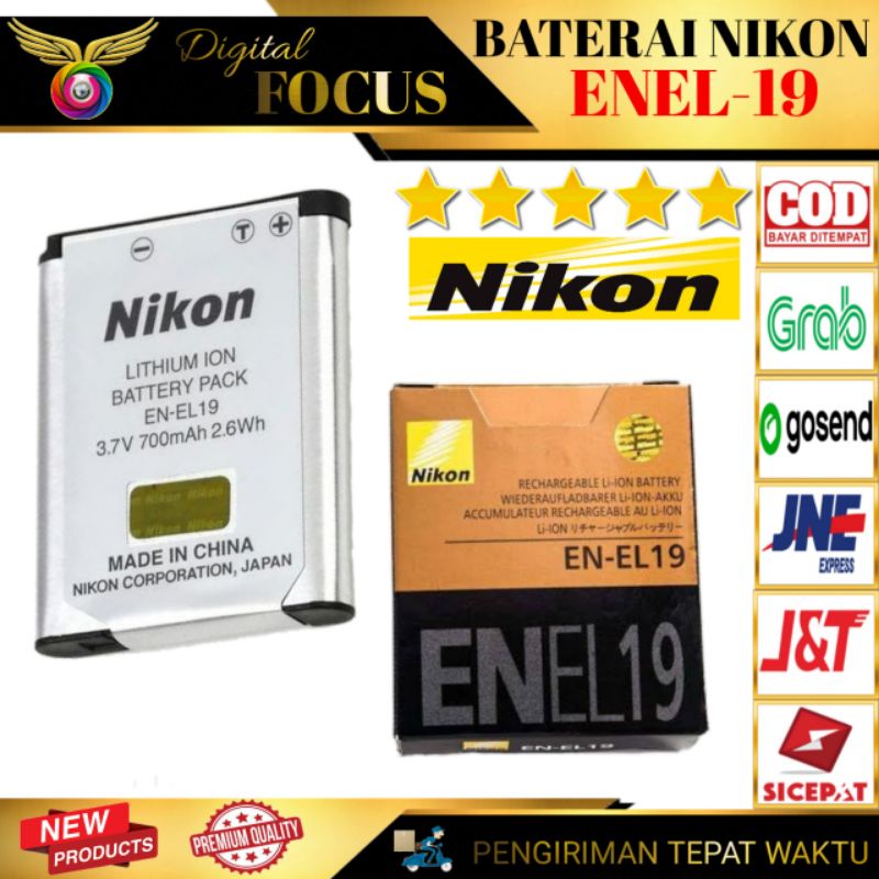 Jual Baterai nikon Enel 19/Enel-19 | Shopee Indonesia