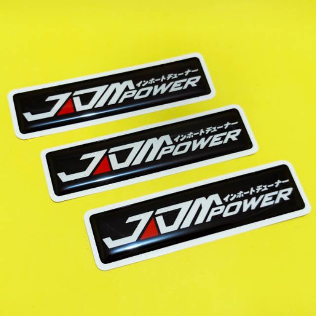 Jual Stiker sticker TIMBUL JDM POWER | Shopee Indonesia