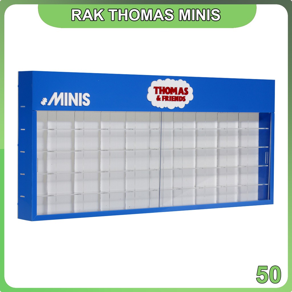 Jual Rak Thomas and Friends MINIS isi 50 Bahan Acrylic/Akrilik | Shopee ...