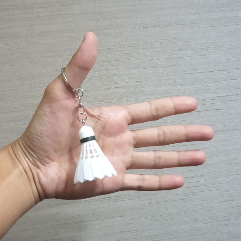 Jual Gantungan Kunci Raket Shuttlecock Bulutangkis / Shuttlecock Racket ...