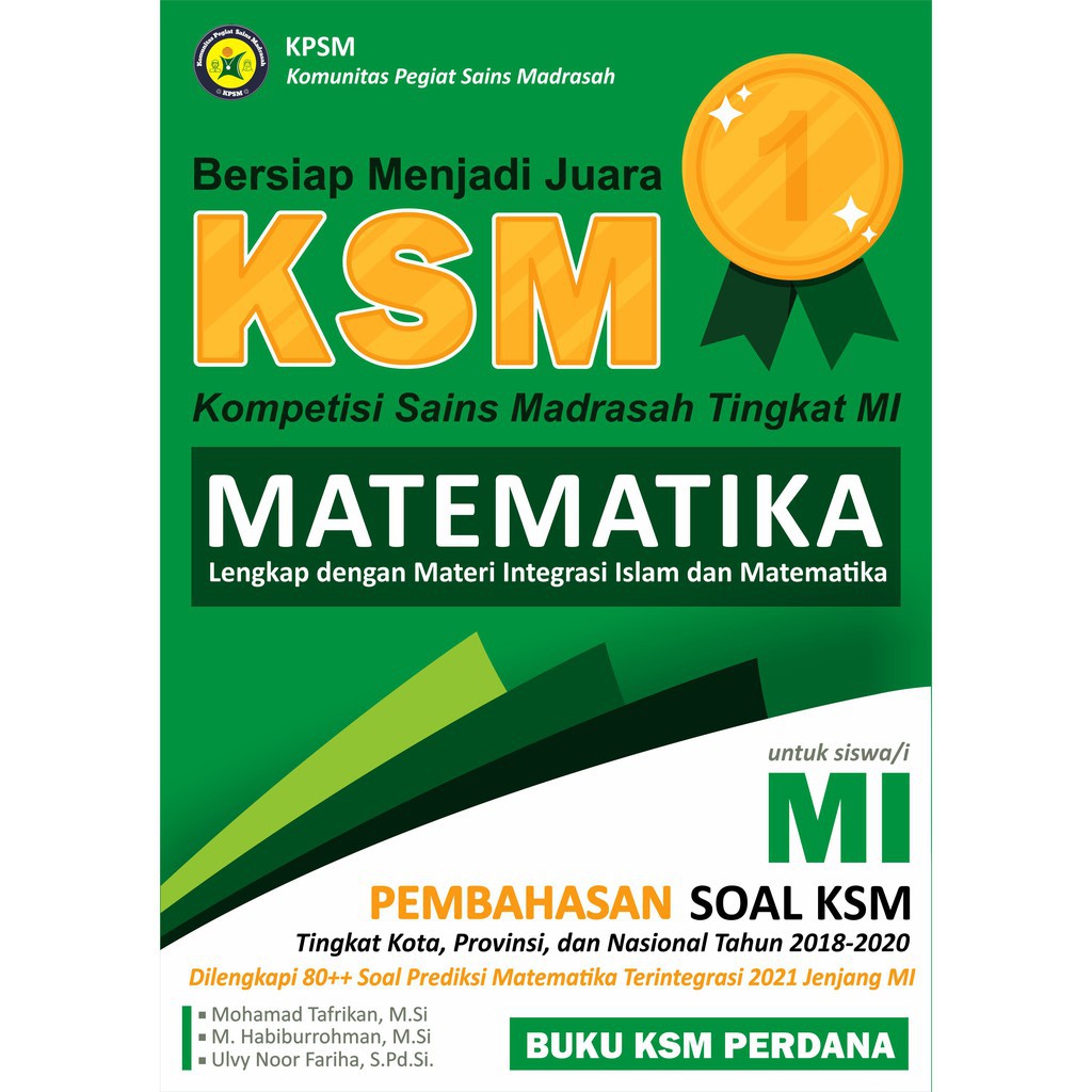 Jual BUKU | BUKU KSM MI | MATEMATIKA MI | KSN | KSM | PERDANA | Shopee Indonesia