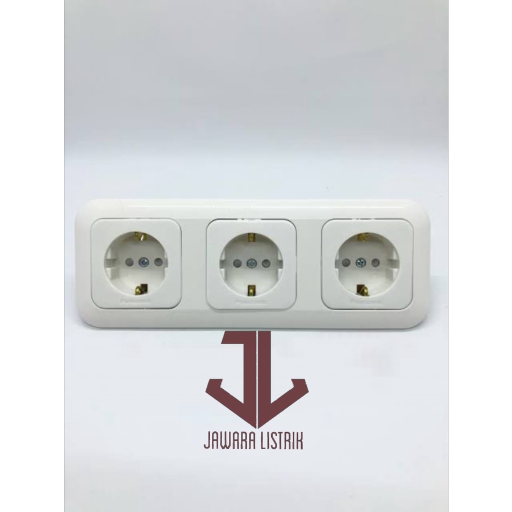 Jual STOP KONTAK TRIPLE PANASONIC ISI 3 TIGA GANG INBOW | Shopee Indonesia