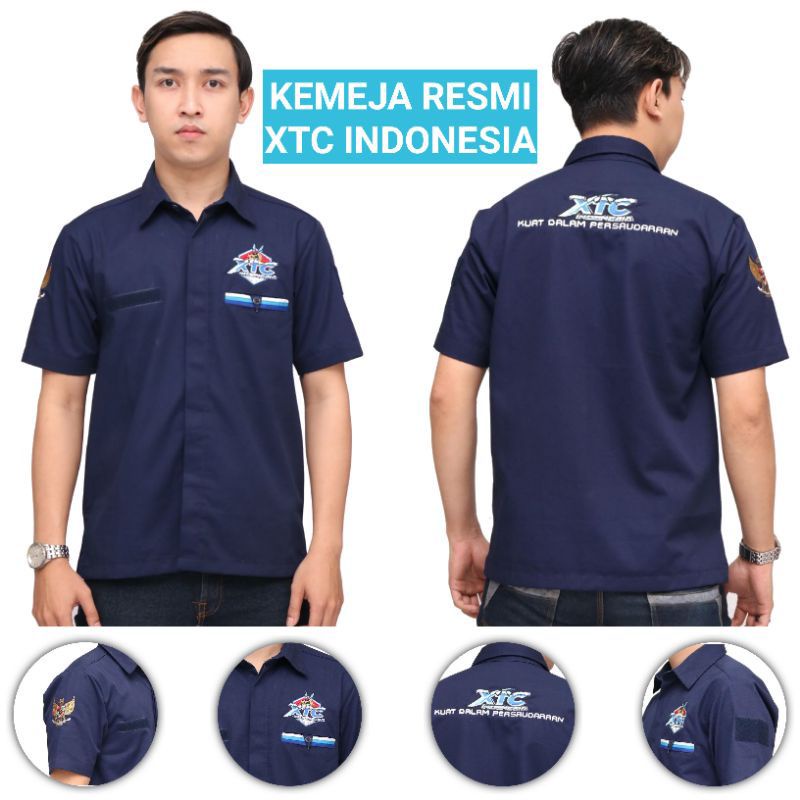 Jual KEMEJA RESMI XTC INDONESIA | Shopee Indonesia