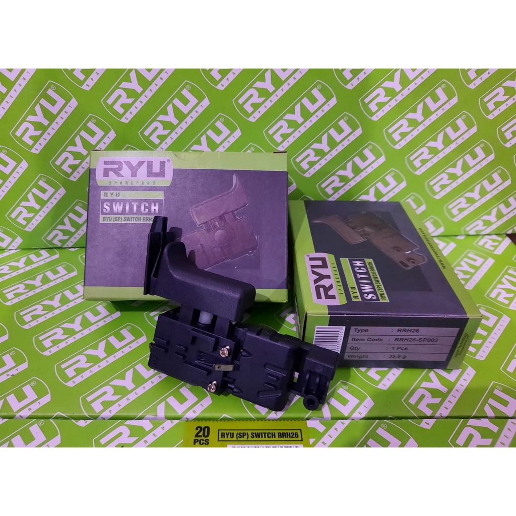 Jual Switch / Saklar Mesin Hammer 26 RYU RRH26 / Saklar ON OFF Original ...
