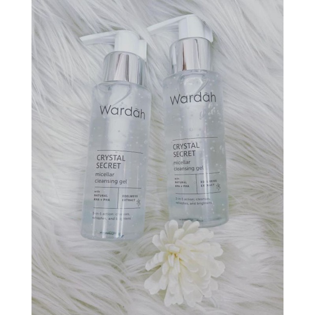 Jual Wardah Crystal Secret Micellar Cleansing Gel | Shopee Indonesia