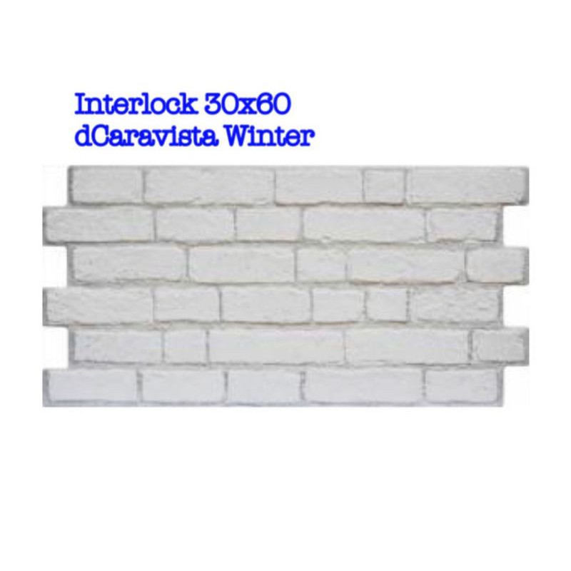 Jual Roman keramik Interlock koleksi dCaravista size 30x60 tersedia 3 ...