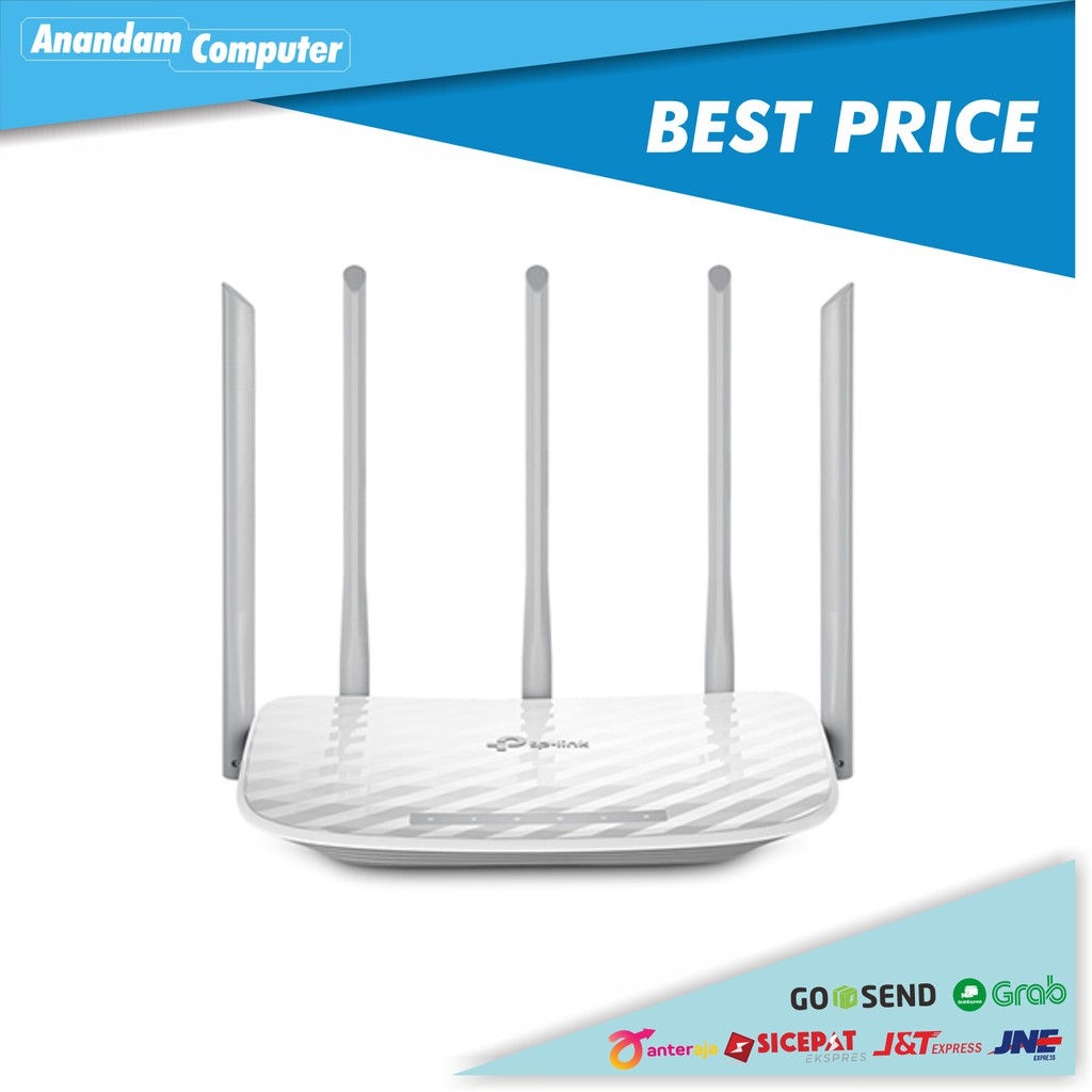 Jual TP-Link ARCHER C60 - AC1350 Dual Band Wi-Fi Router | Shopee Indonesia