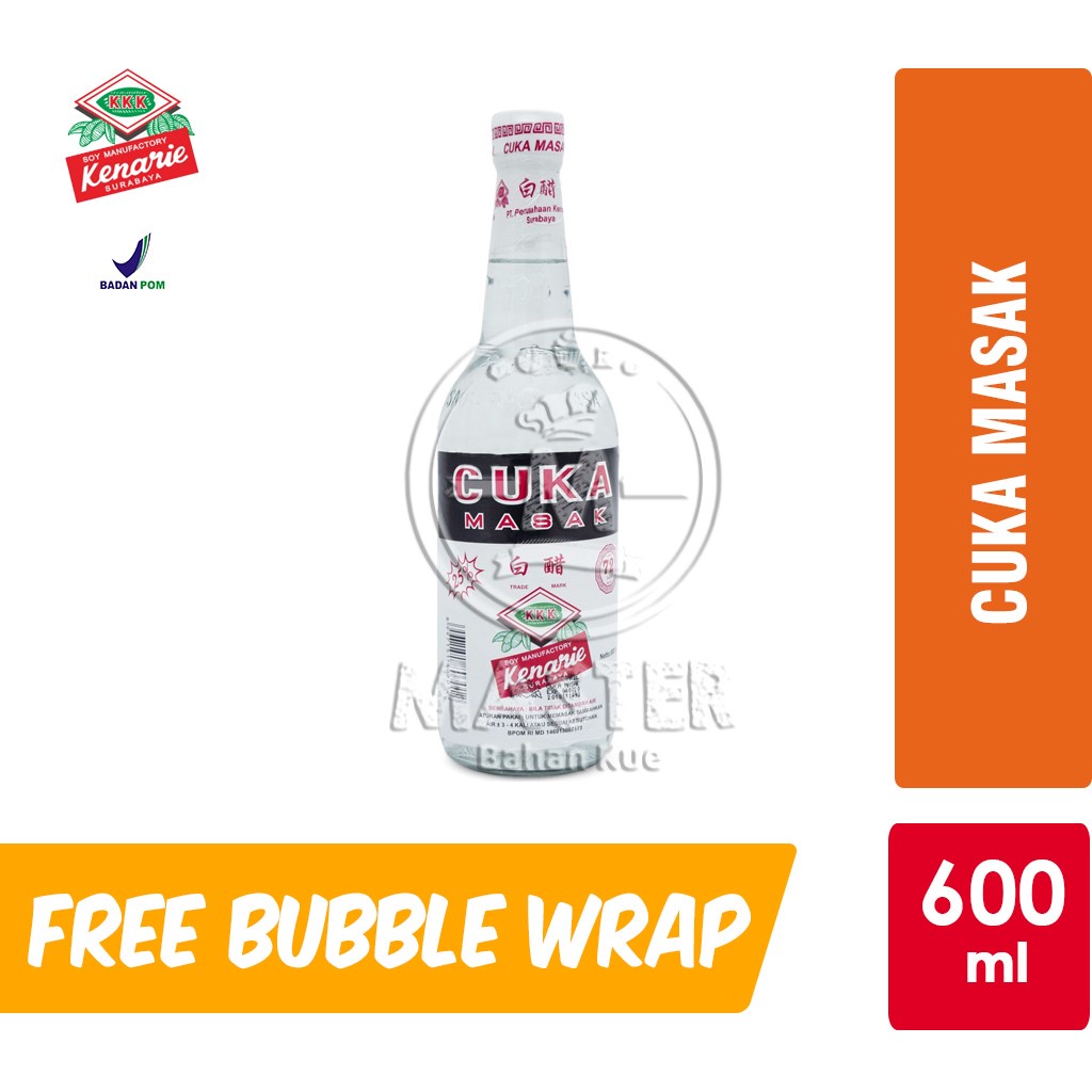 Jual Cuka Masak RAJA RASA / KENARIE KKK [Botol Kaca 600ml] | Shopee ...