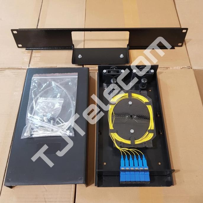Jual otb rack 6 core SC lengkap / ODF universal 6 core SC UPC | Shopee ...