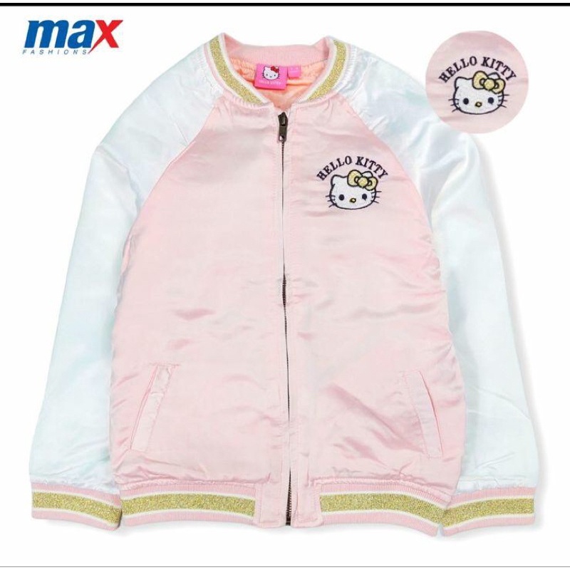 Jual Jaket Puffer Hello Kitty Max | Shopee Indonesia