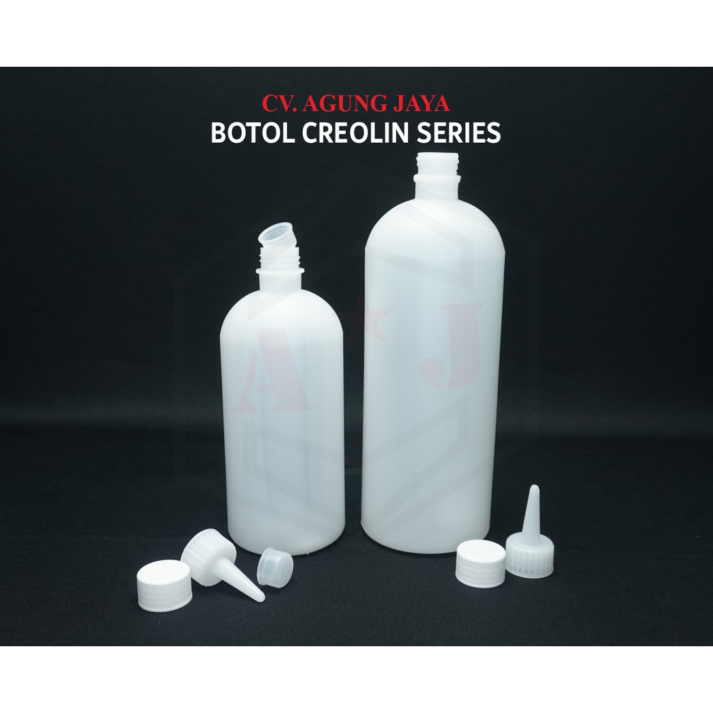 Jual Botol Aki/Botol Bahan Kimia Cair/Botol Creolin/500/1000 Ml/Yk ...