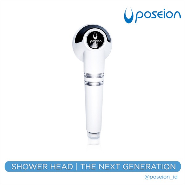 Jual Made in KOREA Anti-bacterial&Sterilizing shower head [POSEION BT100MB], White Triple Care ...