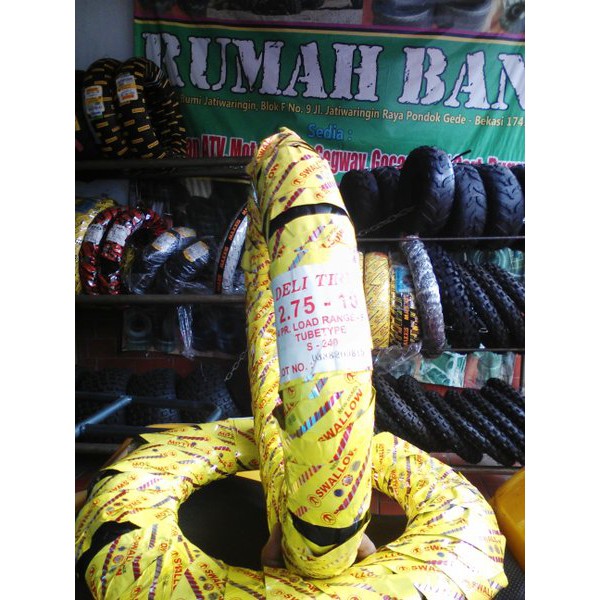 Jual Promo BAN MOTOR CROSS MINI/TRAIL MINI TAPAK ASPAL RING 10 Uk 2.75 ...
