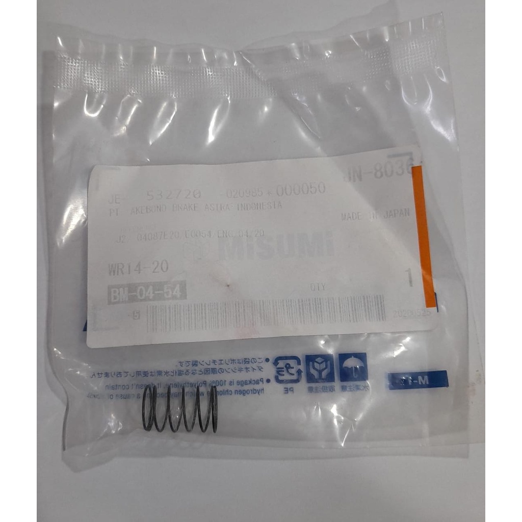 Jual MISUMI Round Wire Coil Spring - 60% Deflection WR14-20 ORIGINAL ...