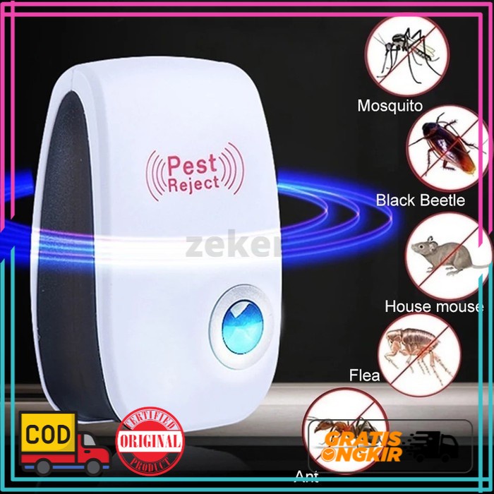 Jual Ultrasonic Alat Pengusir serangga tikus nyamuk lalat new Riddex ...