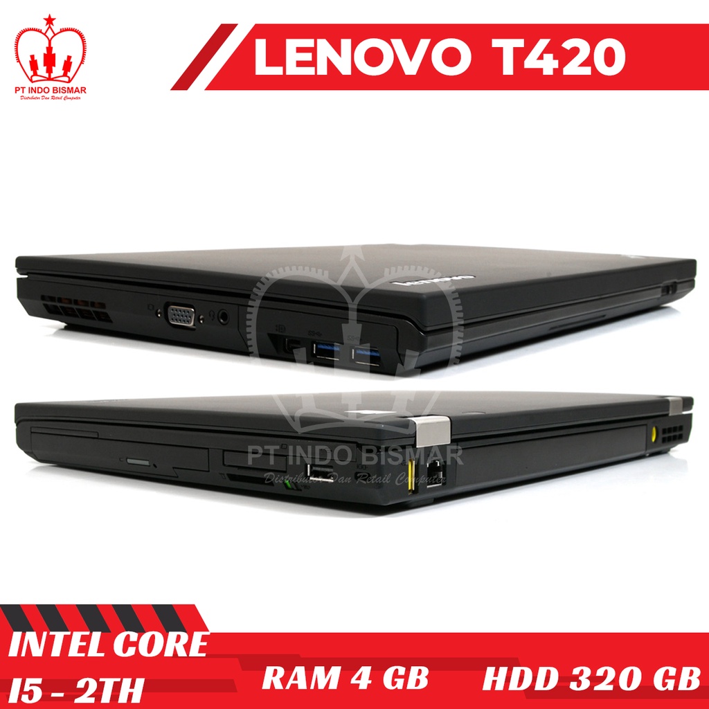 Jual LENOVO Thinkpad T420 Intel Core i5 GEN2 Ram 4GB Hdd 320GB SECOND ...