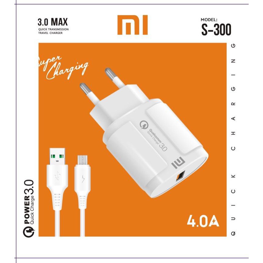 Jual Bigbos acc TC S300 QUALLCOM 3.0 FAST CHARGING 4.0AMPERE Merk ...