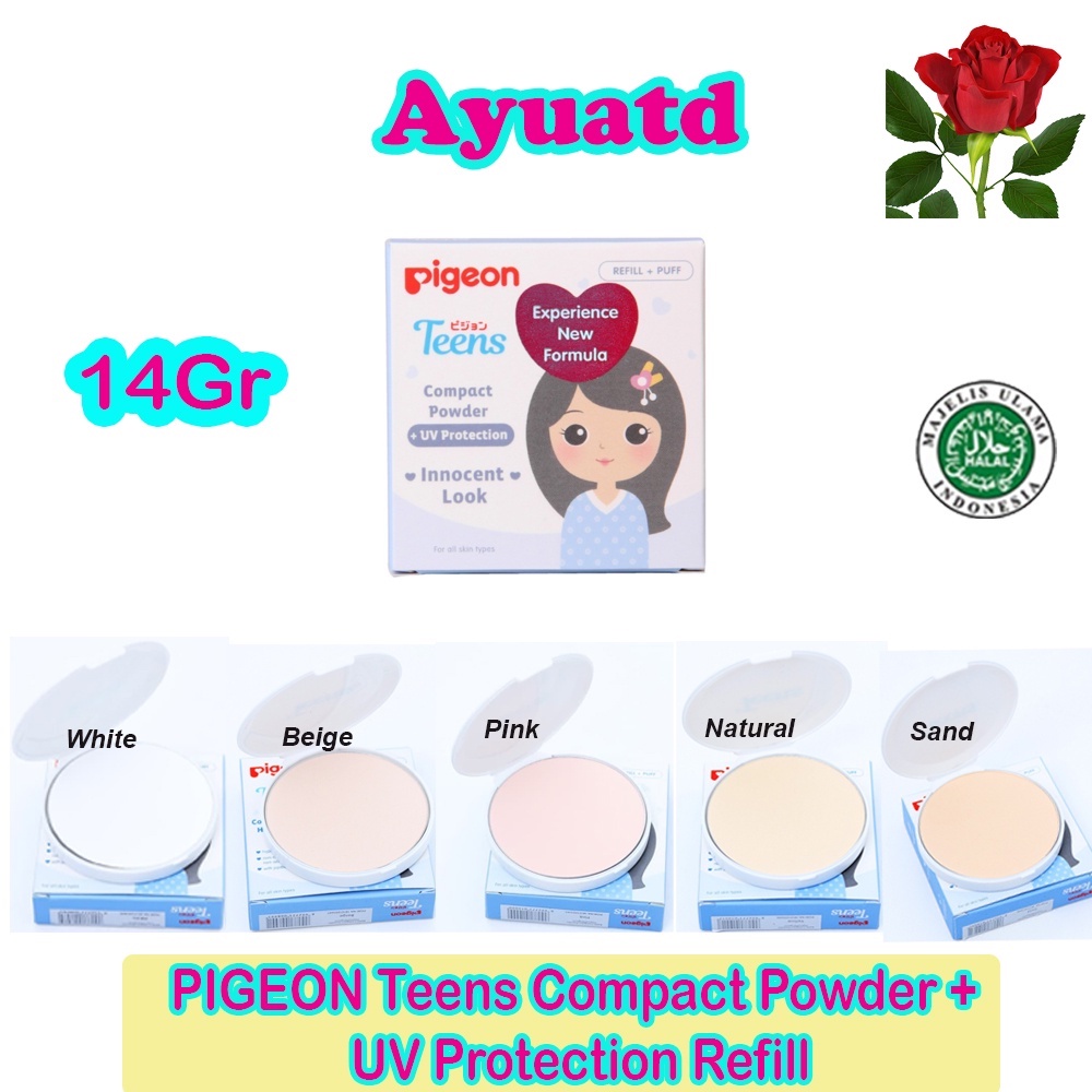 Jual PIGEON Teens Compact Powder / Refill 14Gr / Bedak Padat & Refill ...