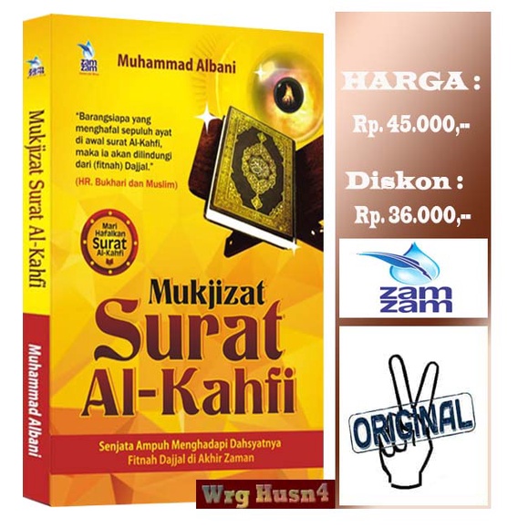 Jual Buku Mukjizat Surat Al Kahfi Shopee Indonesia