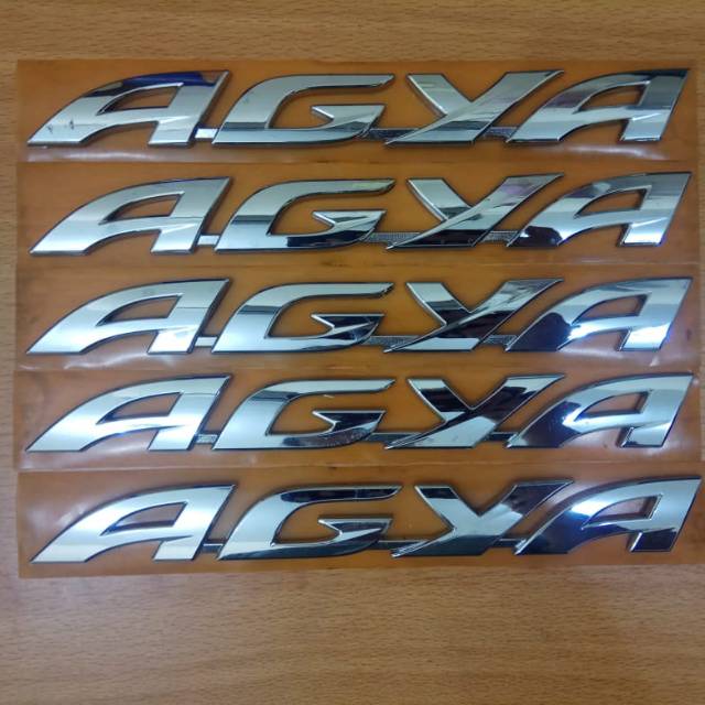 Jual Emblem agya/logo agya/stiker agya | Shopee Indonesia