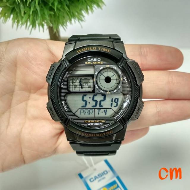 Jual JAM TANGAN CASIO AE-1000W-1A ORIGINAL & BERGARANSI | Shopee Indonesia