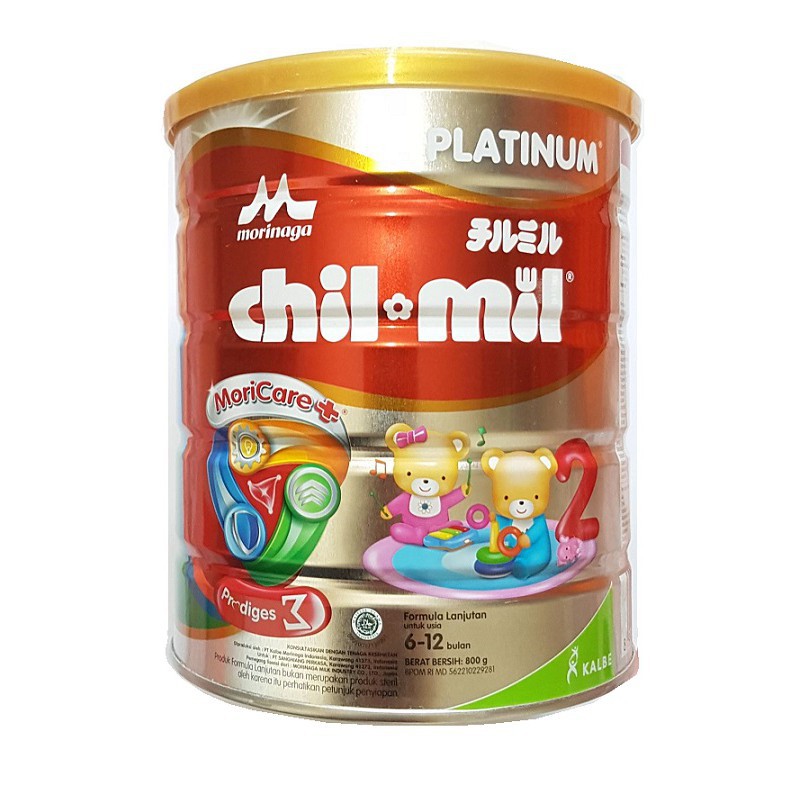 Jual CHILMIL / CHIL MIL platinum 800gr - morinaga | Shopee Indonesia