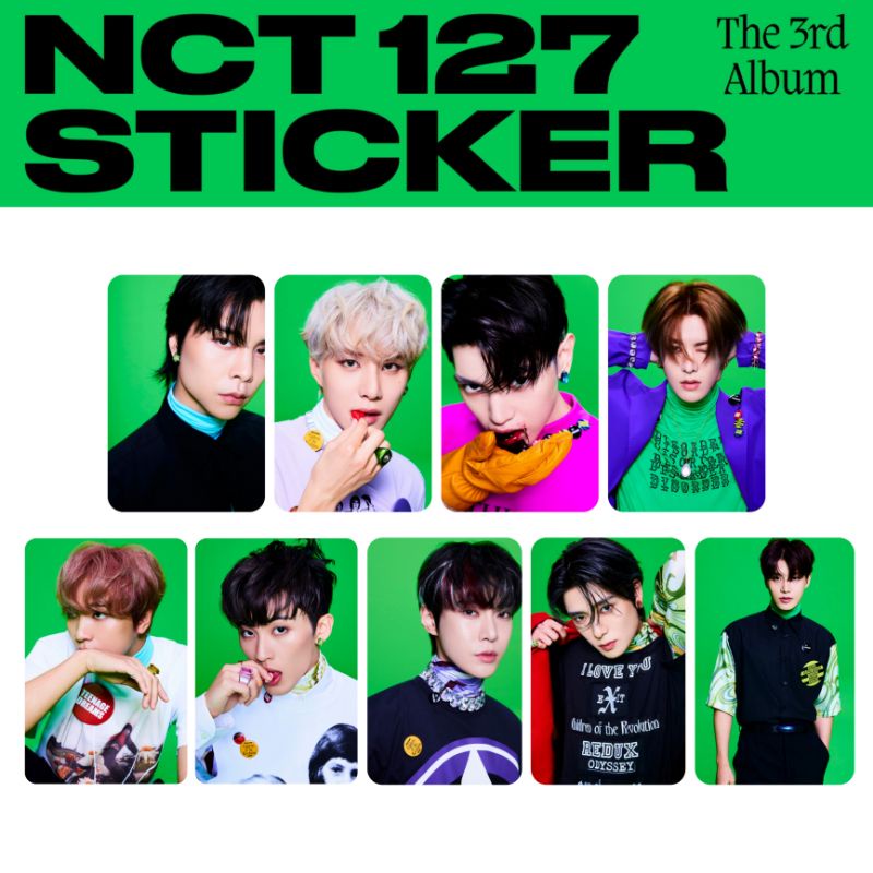 Jual (minimal order 5 boleh mix) photocard nct 127 sticker | Shopee ...