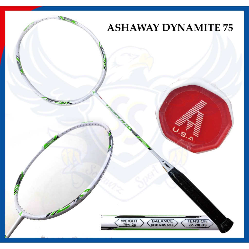 Jual RAKET BADMINTON ASHAWAY DYNAMITE 75 ORIGINAL | Shopee Indonesia