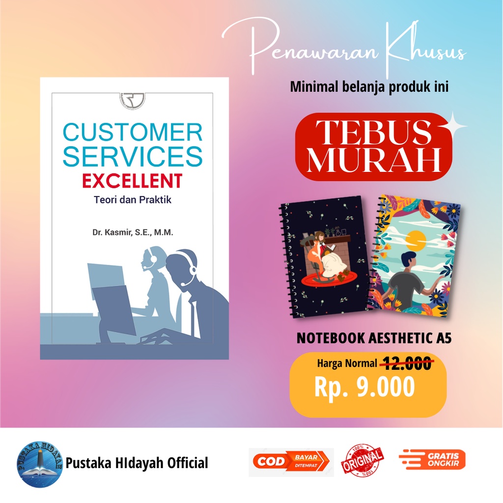 Jual Buku Customer Service Excellent Teori Dan Praktik - Dr Kasmir ...