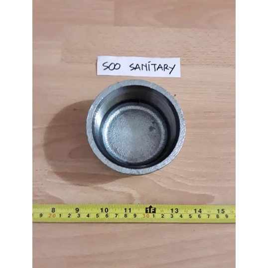 Jual Dop Besi 3 Galunggung Cap Galvanis Tutup Pipa | Shopee Indonesia