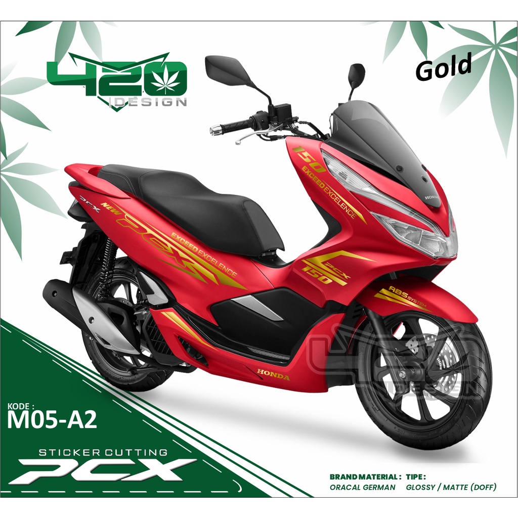 Jual Stiker pcx Stiker striping pcx Cutting stiker body pcx - Stiker ...