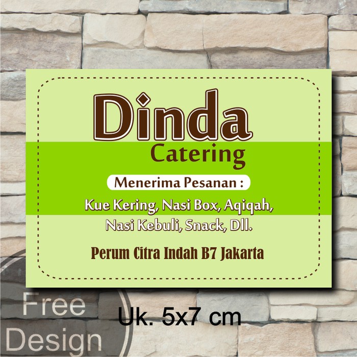 Jual Sticker produk / Sticker label / Sticker Kemasan / Sticker chromo ...