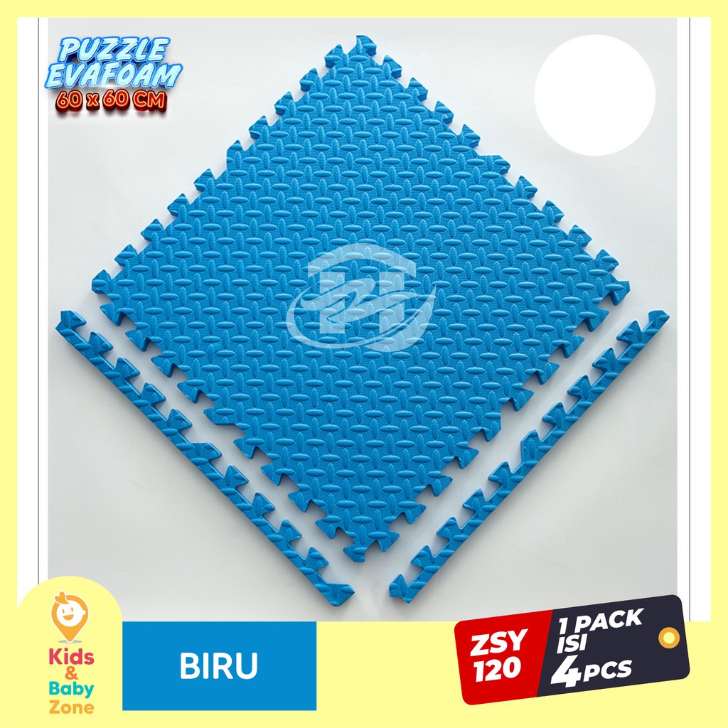 Jual BBT 60X60CM PUZZLE EVAFOAM ALAS LANTAI POLOS PREMIUM TEBAL 12 MM ...