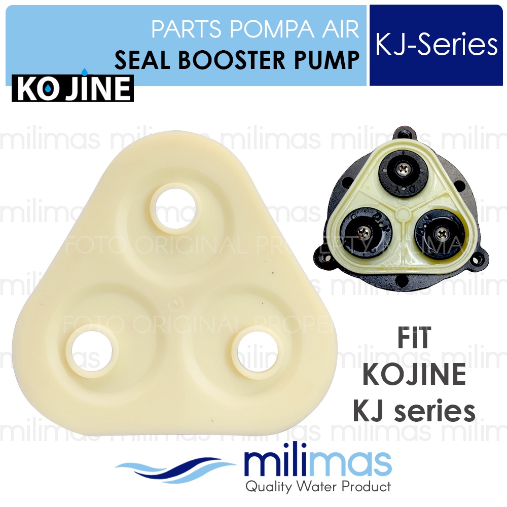 Jual KOJINE - Seal Karet Booster Pump Reverse Osmosis (RO)Segitiga ...
