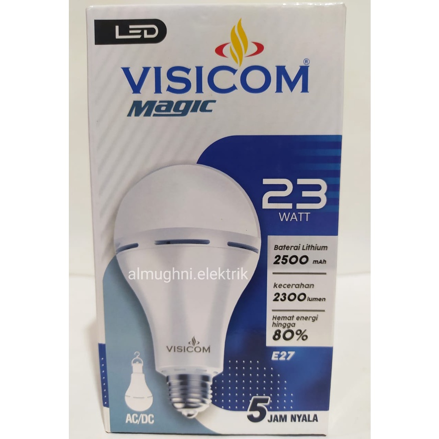 Jual lampu LED EMERGENCY VISICOM 23 W / led megic visicom | Shopee Indonesia