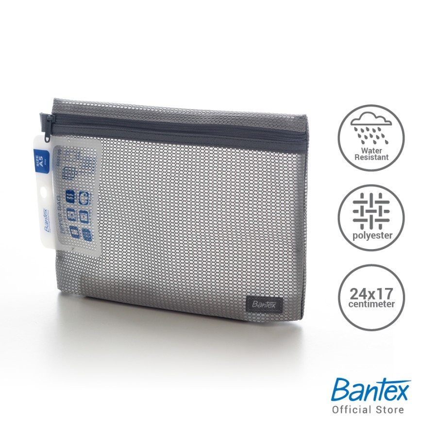 Jual TBMO ZIPPER STORAGE BAG SIZE A5 8107 BANTEX | Shopee Indonesia