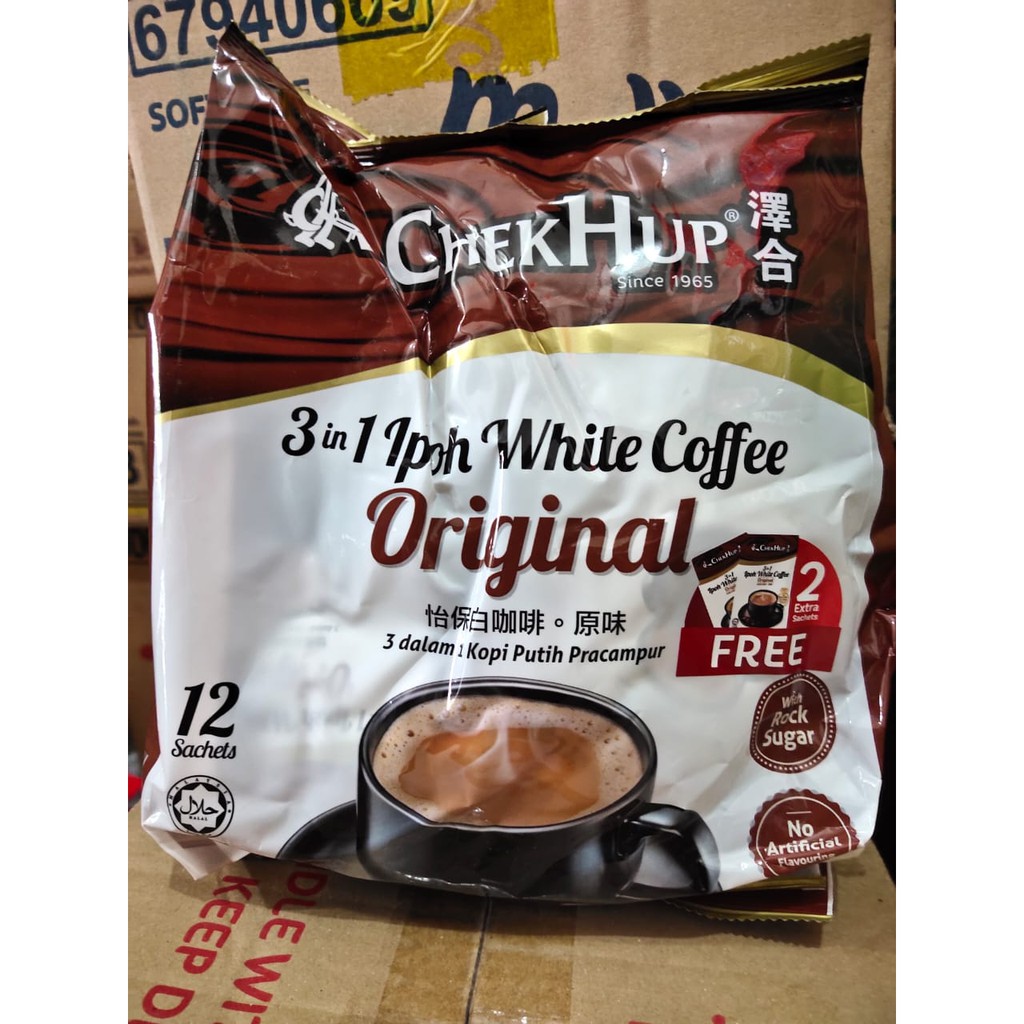 Jual Kopi Chek Hup 3 in 1 White Coffee Original isi 12 | Shopee Indonesia