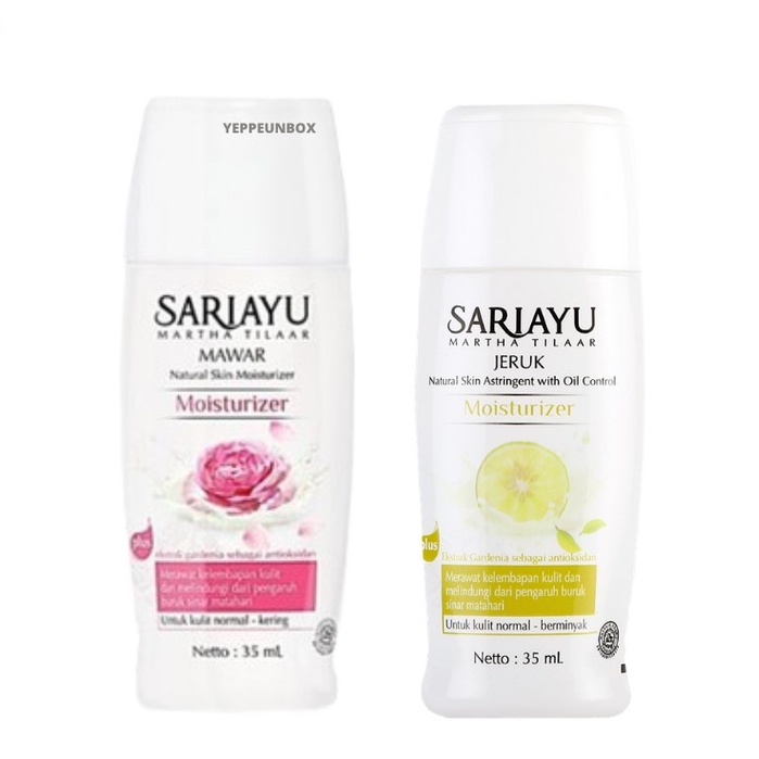 Jual SARIAYU MOISTURIZER / PELEMBAB RELAXING AROMATIC 35ML | Shopee Indonesia