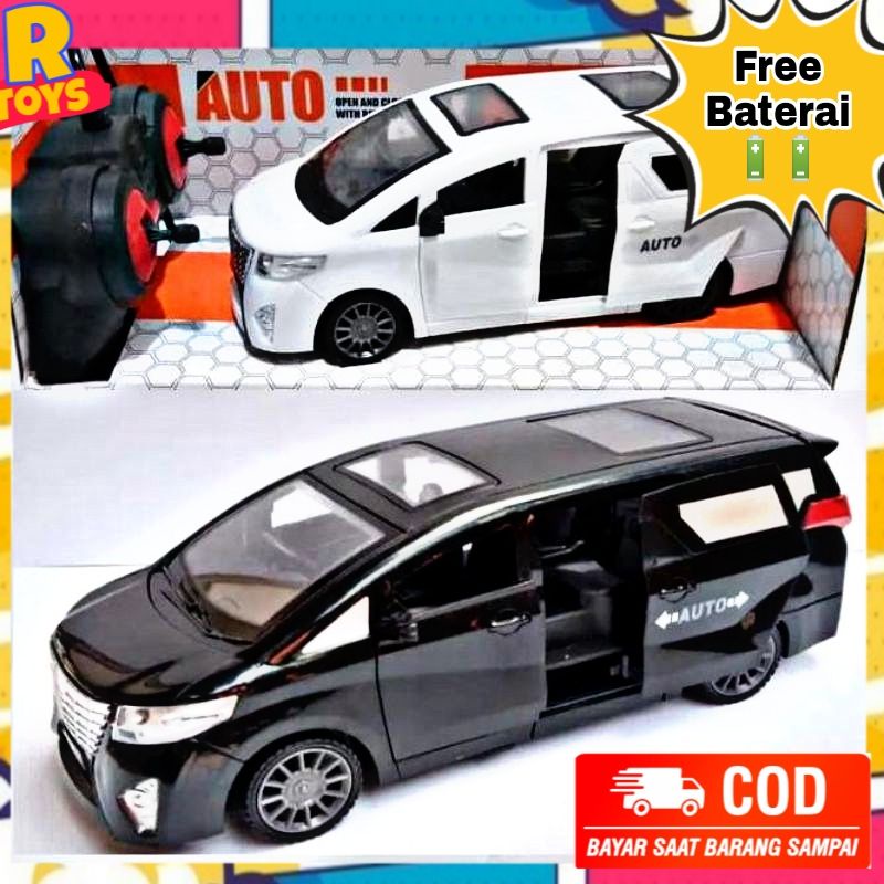 Jual PROMO!! Mainan Mobil Remote - RC mobil ALPHARD open the door ...