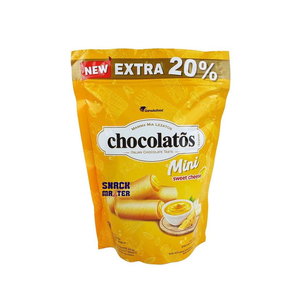 Jual Chocolatos Roll Wafer Pouch - Netto 65 gr | Shopee Indonesia