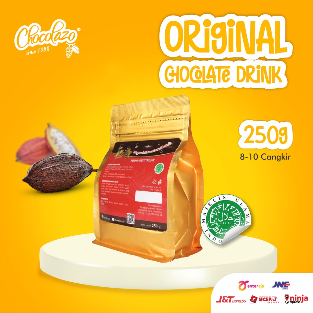 Jual Coklat Bubuk Premium Original Chocolate Drink 250g Bubuk Minuman ...