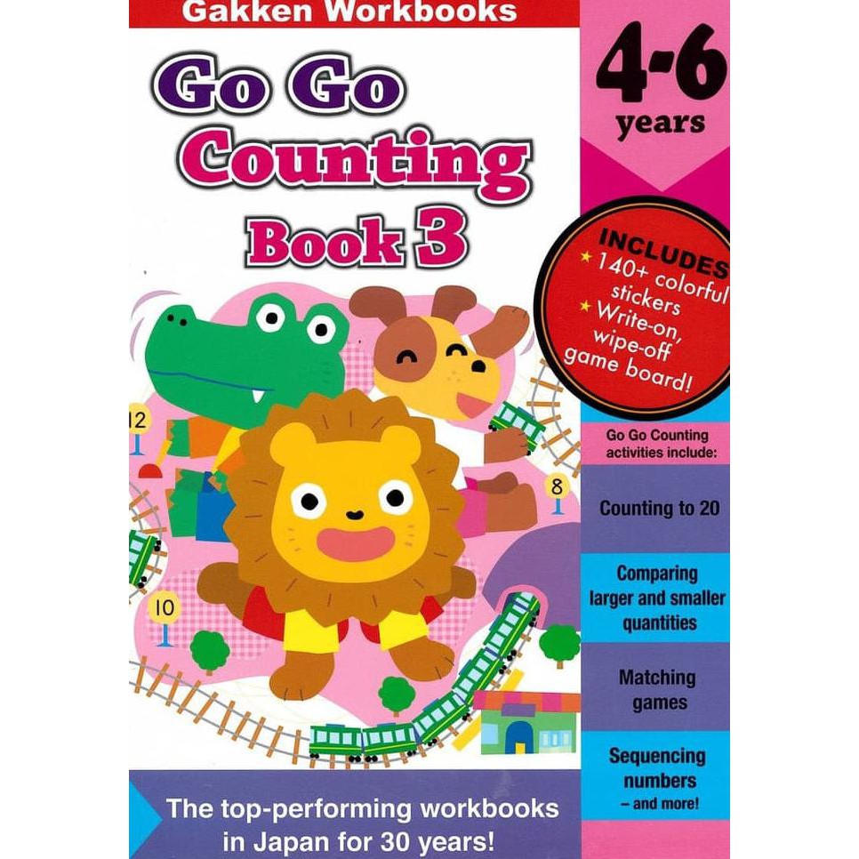 Jual Gakken Workbooks 4-6 Years Counting Book Work Book Gakken | Shopee Indonesia