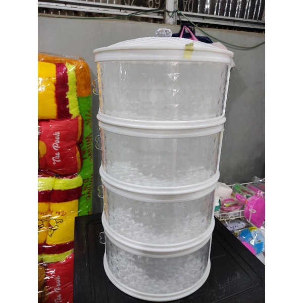 Jual multilayer food storage 4 layer dan 5 layer tudung susun saji ...