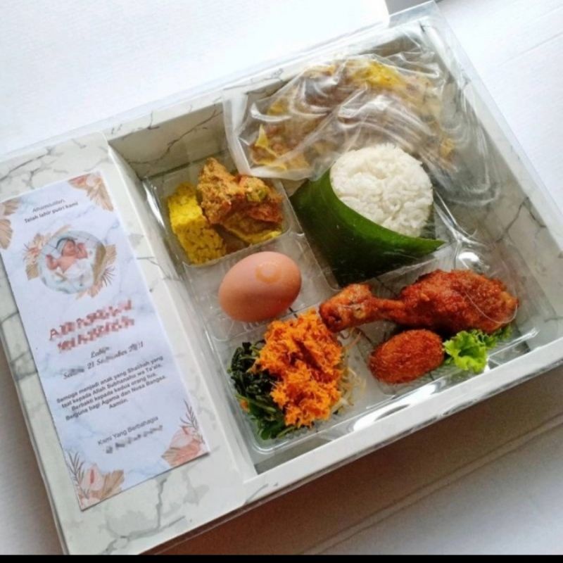 Jual Box Makanan Box hajatan Box Catering Box premium Mewah | Shopee ...