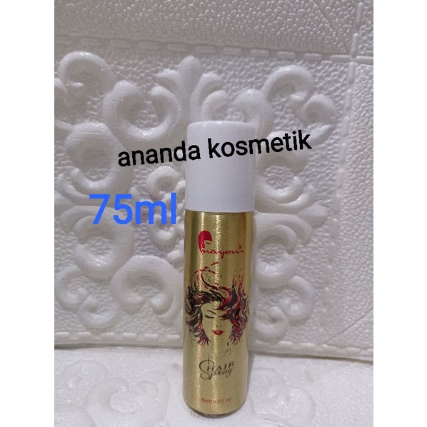 Jual HAIRSPRAY MAYON 75ml - PENGERAS RAMBUT SANGGUL | Shopee Indonesia