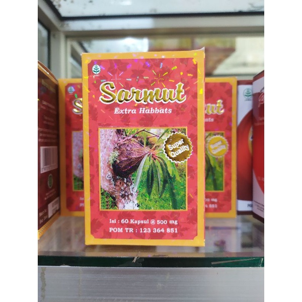 Jual kapsul Sarmut extra habbats kapsul Sarang semut Original isi 60 ...