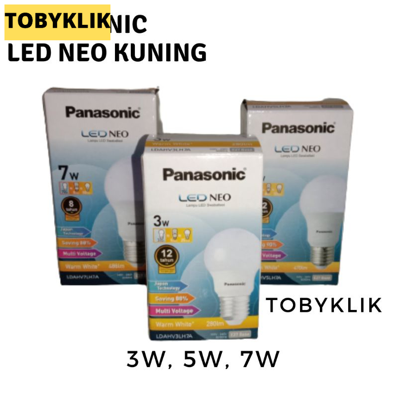 Jual Lampu LED Panasonic Warna Kuning | Shopee Indonesia