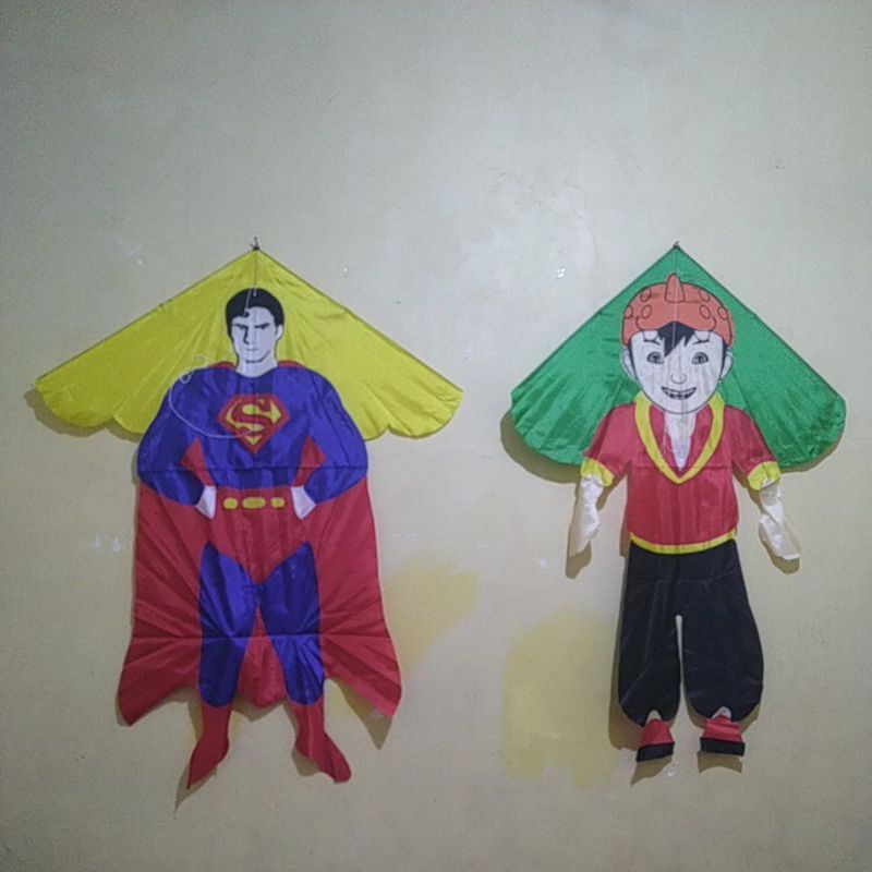 Jual layangan hias super hero (MOHON BACA DULU SEBELUM MEMESAN ...