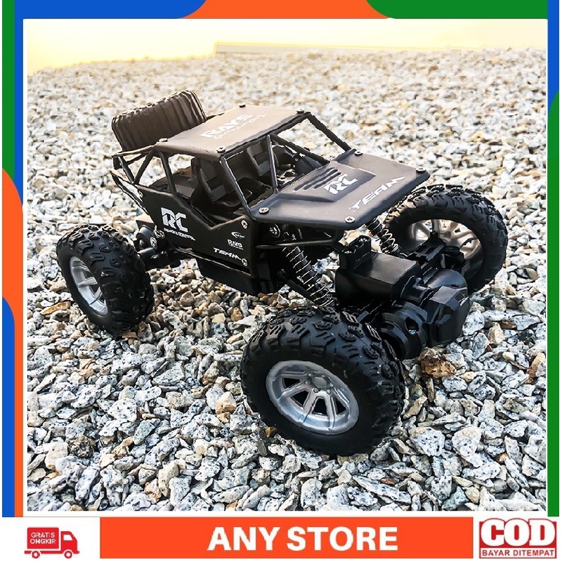 Jual AS - RC Rays Rock Crawler Mobil Mainan Alloy Metal 1:18 Offroad ...